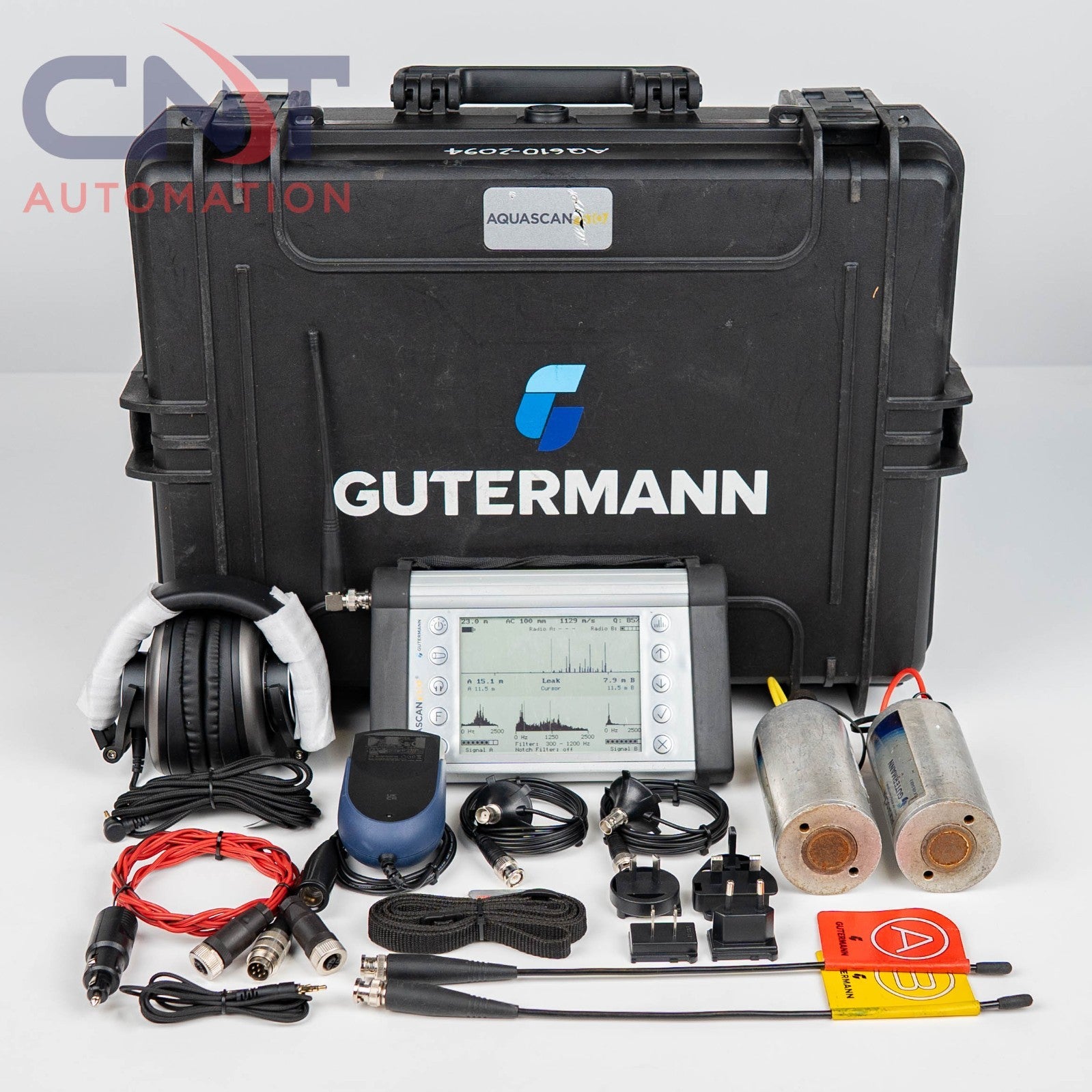 GUTERMANN AquaScan 610 AQ610 Precision Leak Detector Locating Correlat