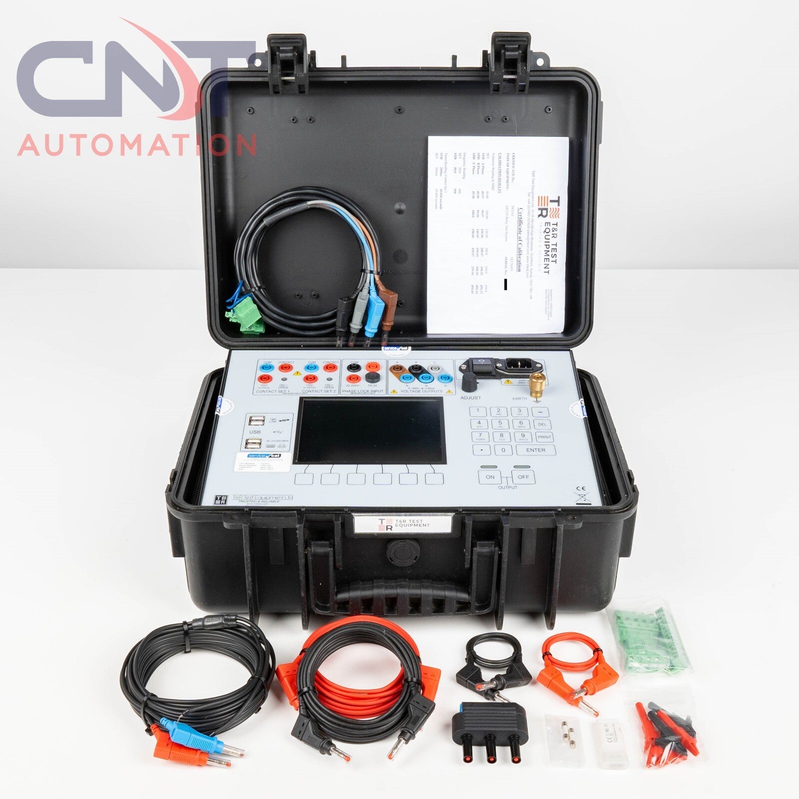 T&R Test Equipment ART3V 3 Phase Voltage And Frequency Relay Test Syst