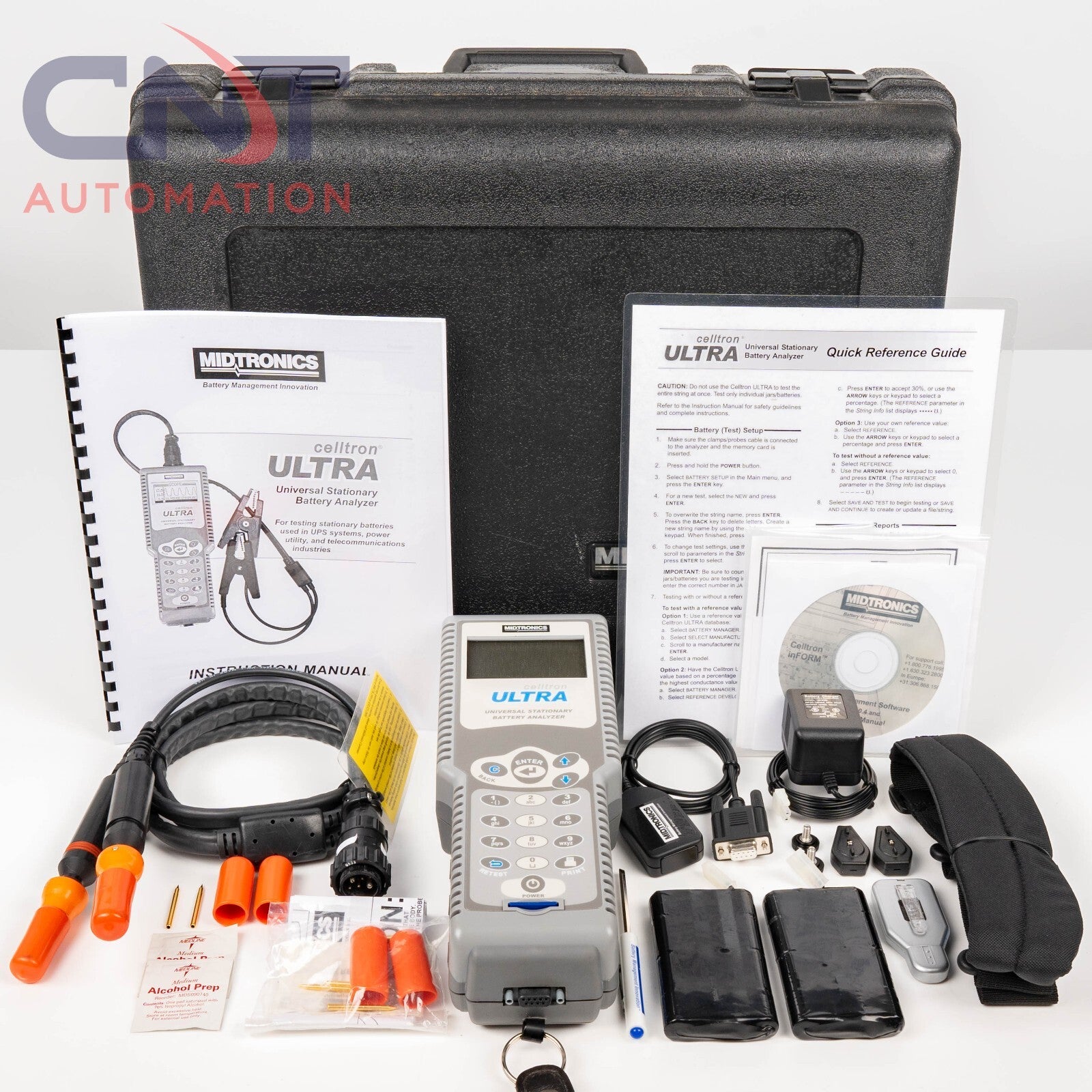 Franklin Grid Midtronics Celltron Ultra CTU-6000 Universal Battery Ana