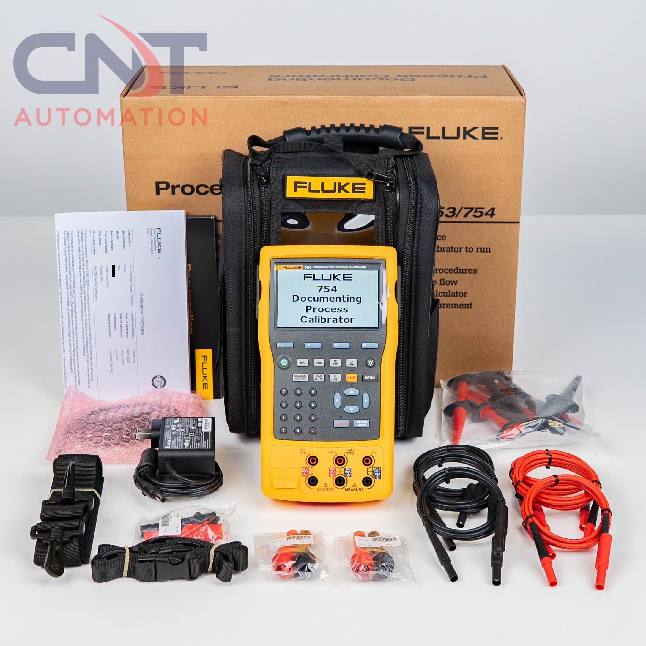 Fluke 754 Documenting Process Calibrator with HART Communication for R